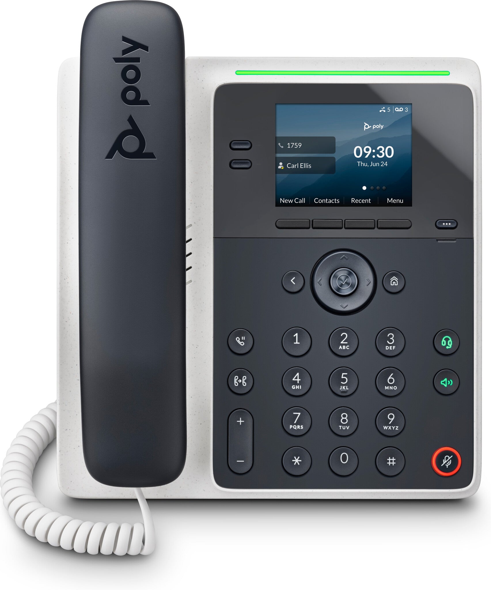 POLY Edge E100 IP Phone and PoE-enabled – StayTech
